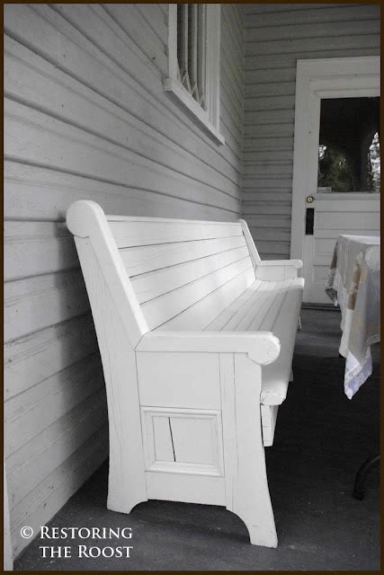 Pew For Porch Outdoor Living Rooms Church Pew Bench Church Pew