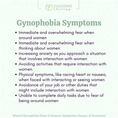 Gynophobia A Fear Of Women