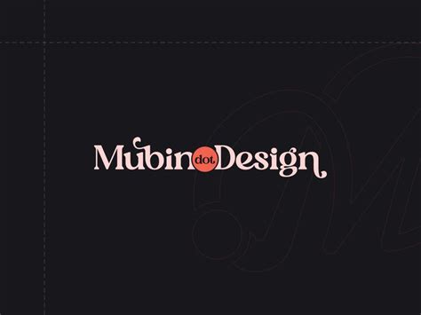 Personal Branding Mubin Dot Design Logo Design Logo Design Personal Branding Dots Design
