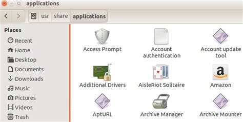 How To Create Desktop Shortcut Icons In Ubuntu