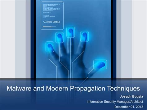 Malware And Modern Propagation Techniques Ppt Malware And Modern Propagation Techniques Ppt