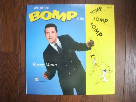 Yahoo オークション Lp Barry Mann Who Put The Bomp