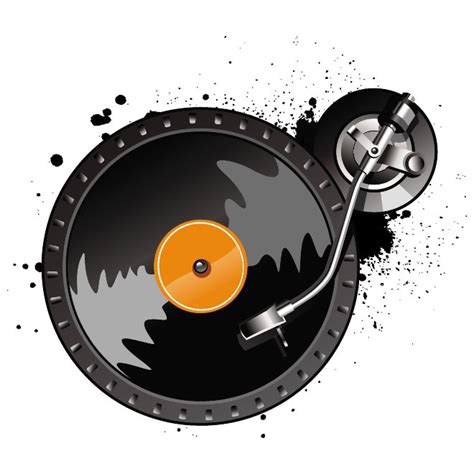 Dj Turntable Ai Royalty Free Stock Vector Images