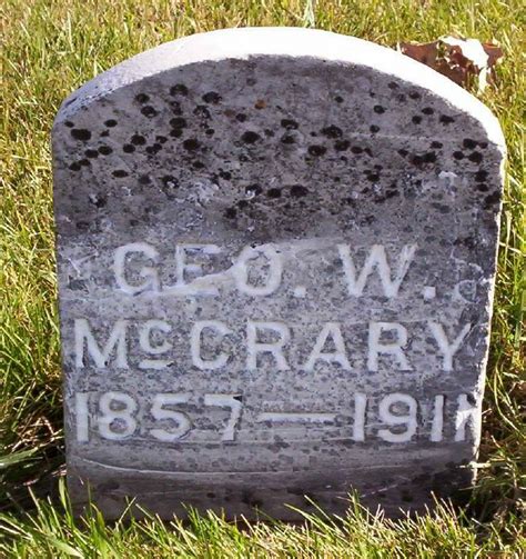 George W Mccrary 1857 1911 Find A Grave Memorial