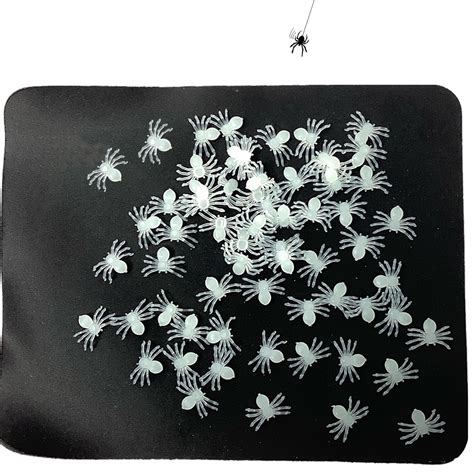 Partyforte Halloween 60s Mini Spider Deco Glow In The Dark Ntuc