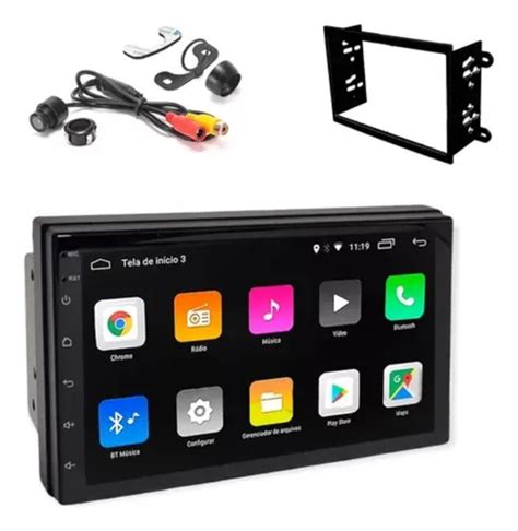 Central Multimidia Cobalt 2014 Gps Android Wi Fi Camera Ré Parcelamento Sem Juros