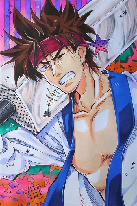 左之助すいみん的浪客剑心p站插画图片 Bobopic