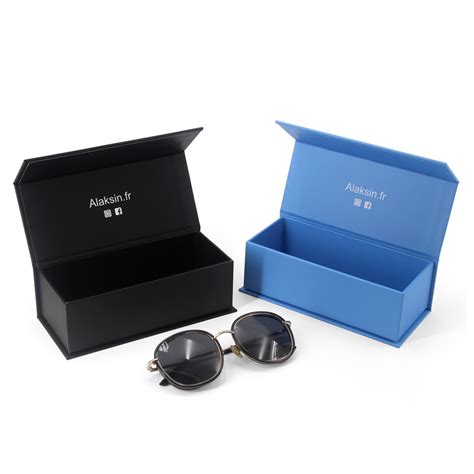Custom Cardboard Sunglasses Box Packaging Luxury Hard Sunglass Rigid