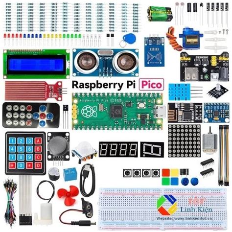 Raspberry Pi Pico Starter Kit Bộ Kit Lập Trình Raspberry Pi Pico