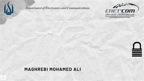 Mohamed Ali Maghrebi On Linkedin Smartlockersystem Endofyearproject Facialrecognition