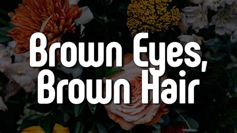 Caleb Hearn Brown Eyes Brown Hair Letralyrics Official Music