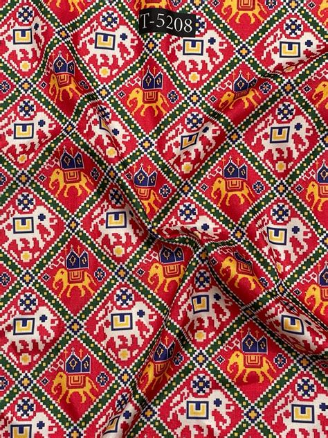 Pichwai Tussar Collection The Wardrobe Fabrics