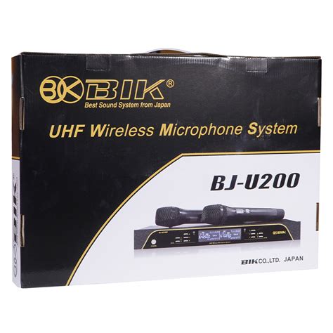 Micro Không Dây Bik Bj U200 New 2024