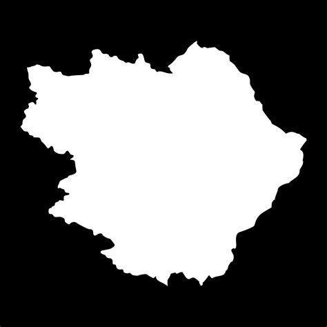 Pirot District Map Administrative District Of Serbia Illustration