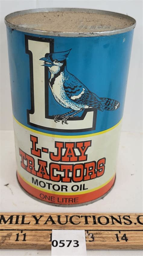 L Jay Tractors Motor Oil Litre Can