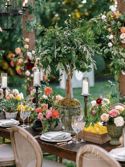 Tuscan Theme Party Tuscan Countryside Afternoon Tea Party Plum