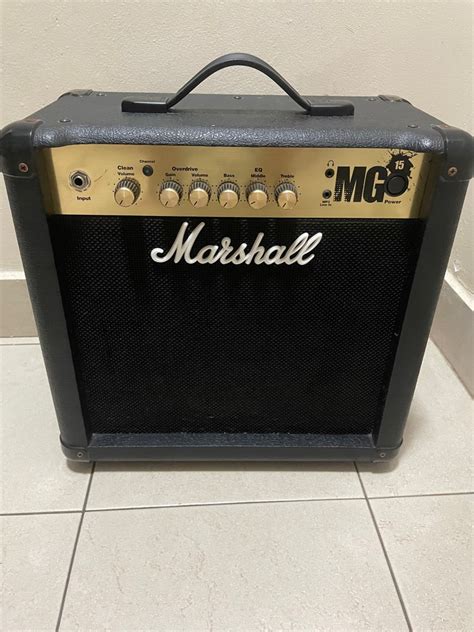 Marshall Mg15 Guitar Amp Hobbies And Toys Music And Media Musical