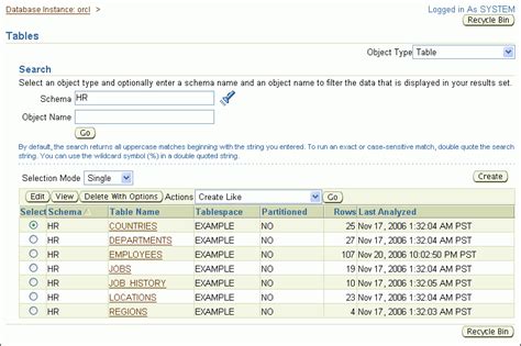 Create Table Syntax In Oracle 10g Cabinets Matttroy