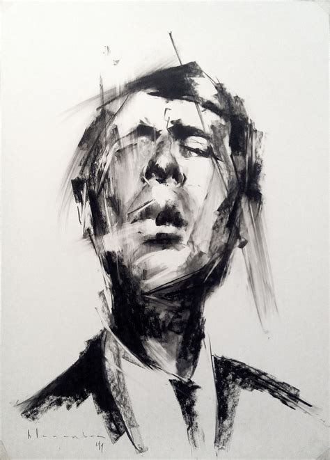Expressionist Portrait Drawings