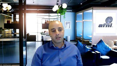 Afni Ph Vice President For Operations Khalid Khursheed Served As One Of