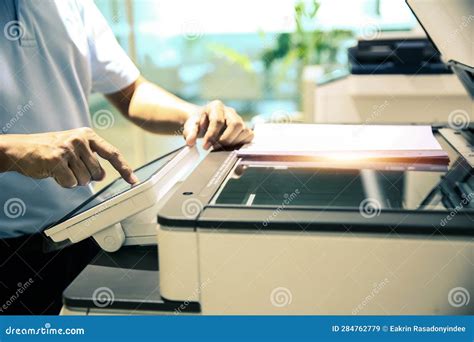 Photocopier Printer The Copier Or Photocopy Machine Office Equipment
