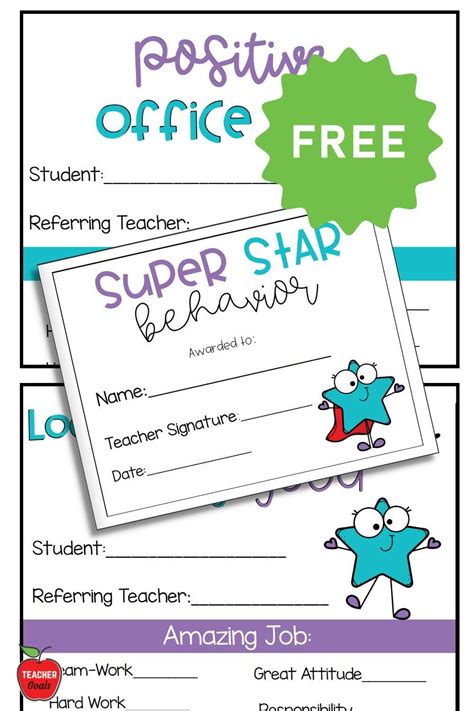 Promote Positive Behavior In Your Elementary Classroom With These Free