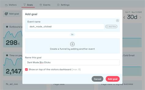 Track Dark Mode Activated