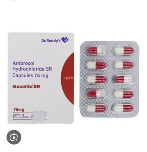 Mucolite Sr 75mg Tablets At ₹ 200 Strip Pregabalin In Nagpur Id 2854404893291