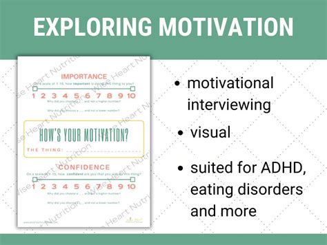 Printable Motivation Worksheets