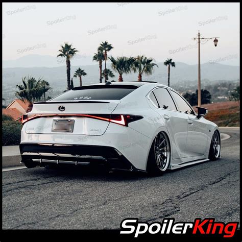 Rear Window Roof Spoiler Fits Lexus Is300 Is350 Is500 2021 Present 284r
