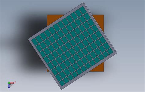 太阳能跟踪器（通过伺服控制3轴） Solidworks 2014 模型图纸免费下载 懒石网