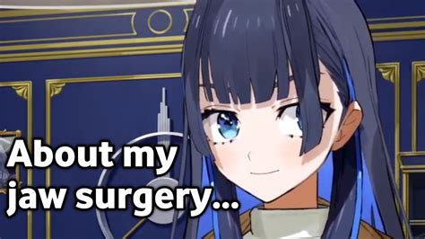 Kronii Shares An Update On Her Jaw Surgery Youtube