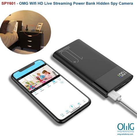 Spy Omg Wifi Hd Live Streaming Power Bank Hidden Spy Camera Omg Solutions