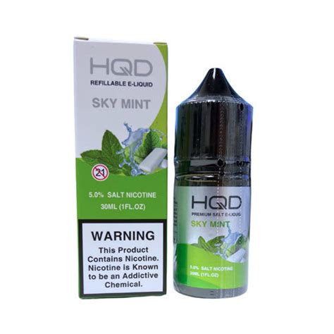 Hqd Sky Mint Salt 30ml Ohm City Vapes