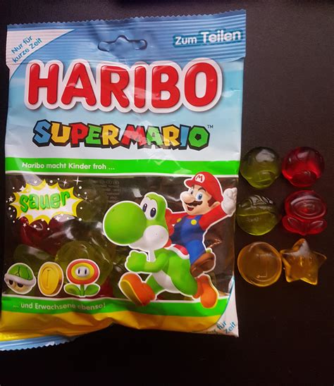Super Mario Candy From Haribo Scrolller