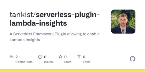 Github Tankistserverless Plugin Lambda Insights A Serverless