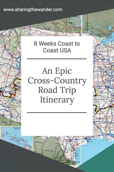 An Epic Cross Country Road Trip Itinerary 8 Weeks Coast To Coast Artofit