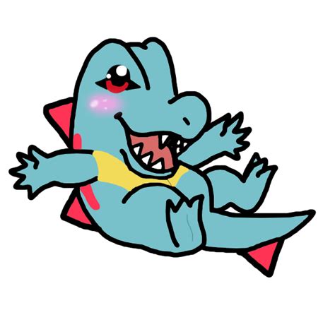 Chibi Totodile By Ceciartmed On Deviantart