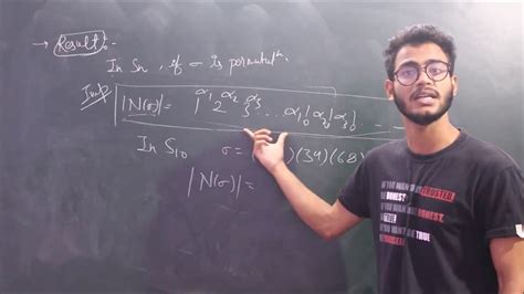 group theory part 27 class eqn of s5 csir net iit jam