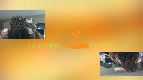 How To Do Passion Twist Tutorial Beginner Friendly Rubber Band Method Triangle Parts