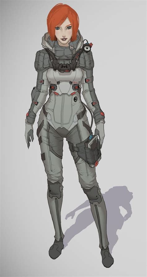 Sci Fi Concept Art Female