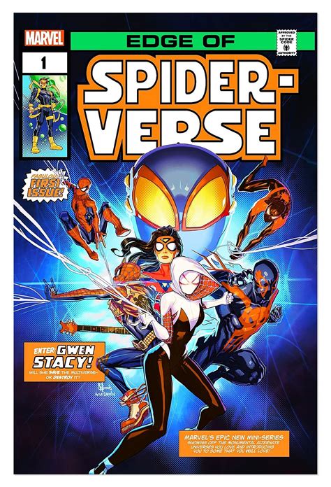 Edge Of Spiderverse 1 Hot Iconic Key Variant Sw1 Homage Gwen Ohara