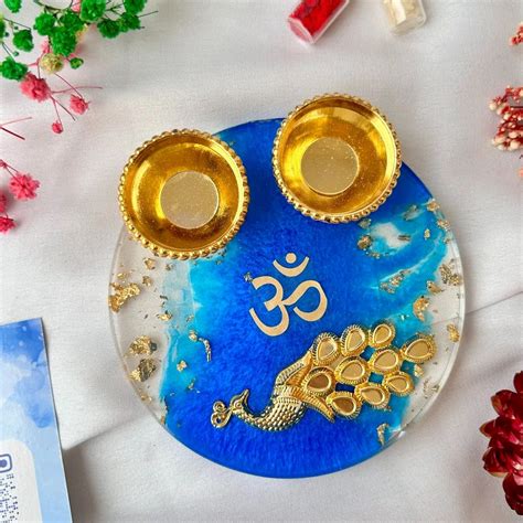 Resin Pooja Thali 6 Inches At ₹ 90 Piece In Jaipur Id 2857220818491