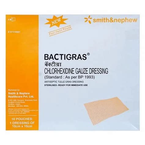 Bactigras Gauze Dressing At Rs 184piece Villivakkam Chennai Id