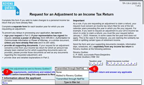 File A T1 Adjtp1r For A Return Filed By Another Preparer Taxcycle