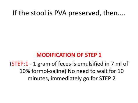 Stool Concentration Methods Pptx