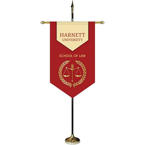 30 X 48 Premium Gonfalon 7 Kit V Cut Corporate Specialties