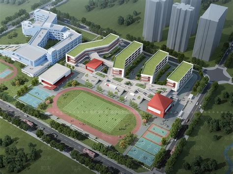 现代简约学校建筑su模型下载【id1170727479】知末su模型网