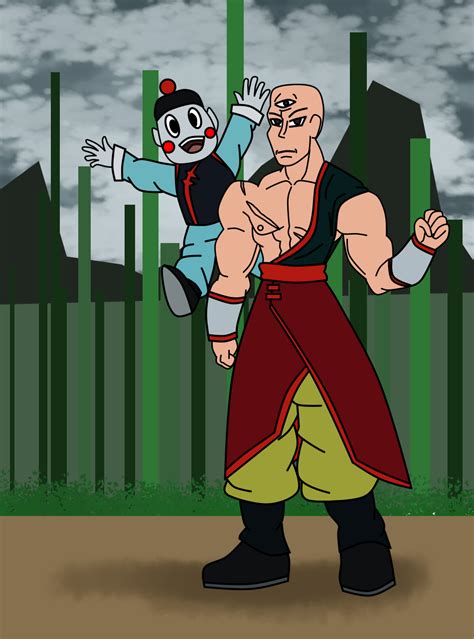 J Reverse Tien And Chiaotzu Revamp Alt By The Jmp On Deviantart