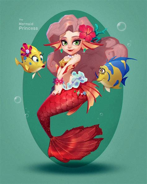 人鱼公主 花瓣网